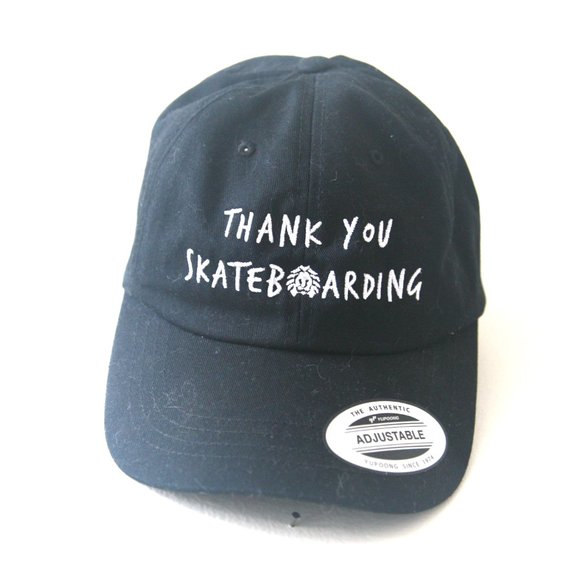 rastaclat | Accessories | One Size M Black Thank You Skateboarding Hat ...